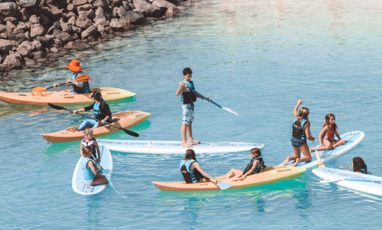 Kayaking in Abu Dhabi | Water Activities for Adults and Juniors. - The Club
