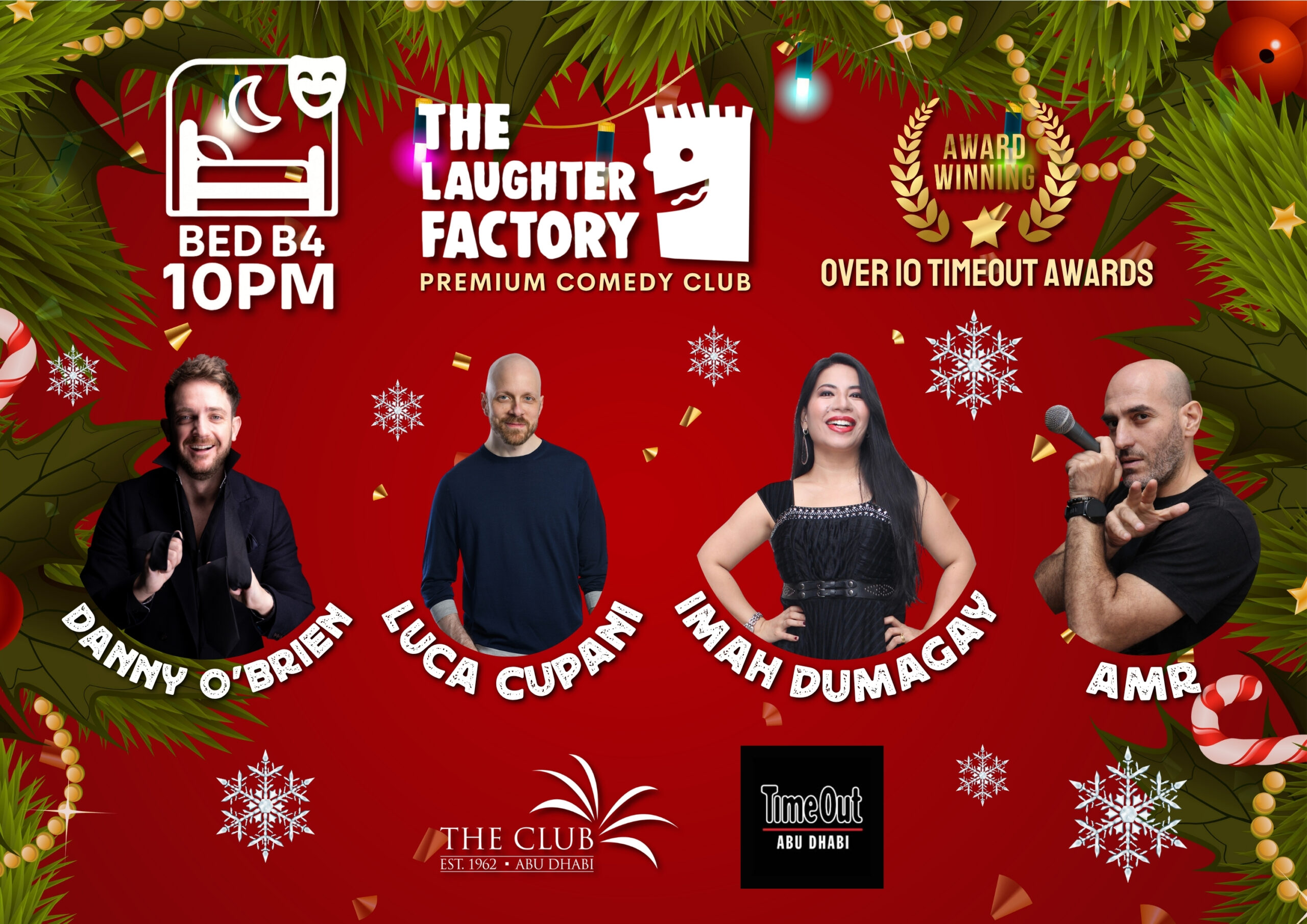 Laughter Factory Christmas Party - The Club